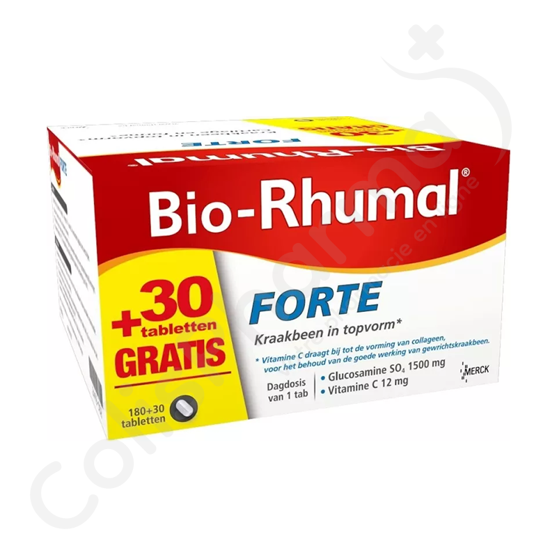 Bio-Rhumal Forte 1500 mg - 180 tabletten - PROMO + 30 tabletten GRATIS