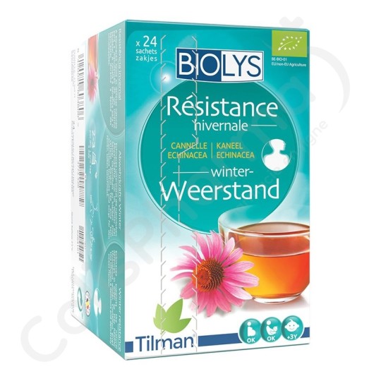 Biolys Kaneel-Echinacea - 24 sachets
