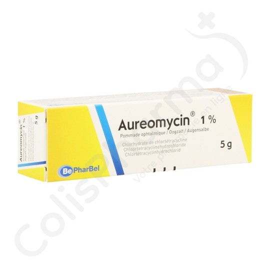 Aureomycine 1% - Pommade ophtalmique - infection de l'?il et des ...