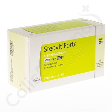 Steovit Forte 1000 mg/800ui - 84 comprimés