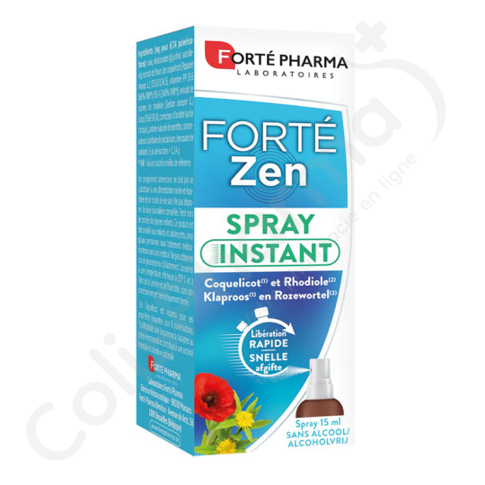 Forté Pharma Forté Zen Instant - Spray 15 ml - ColisPharma
