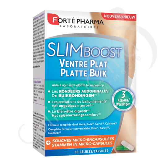 SlimBoost Ventre Plat - 60 gélules - ColisPharma