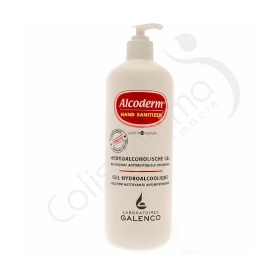 Alcoderm Gel Désinfectant Hydroalcoolique 600 ml
