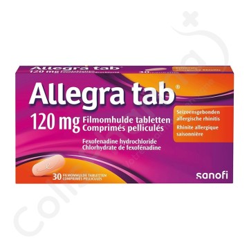 Allegra Tab 120 mg - 30 tabletten - ColisPharma