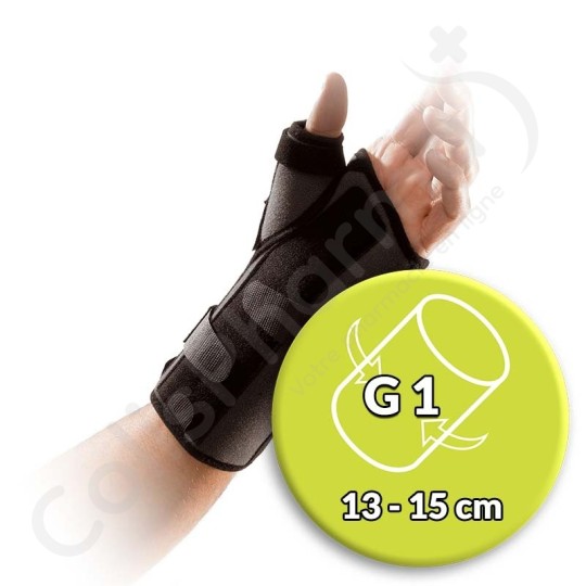 Thuasne Attelle Poignet et Pouce Ligaflex Manu - Gauche - Taille 1 ...