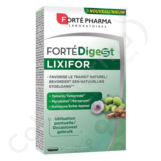 Lixifor 30 gélules - ColisPharma