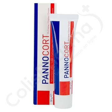Pannocort 1% Hydrocortisone - Crème 30 g - ColisPharma