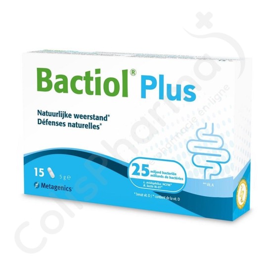 Bactiol Plus - 15 capsules - ColisPharma