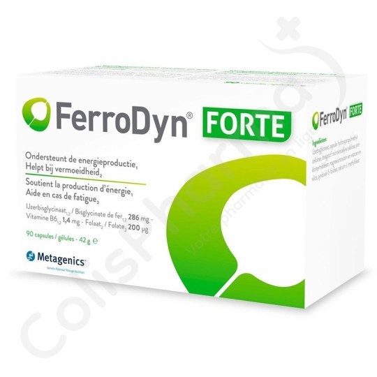 FerroDyn Forte - 90 gélules - ColisPharma