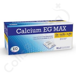 Calcium EG Max - 90 x 2 comprimés - ColisPharma