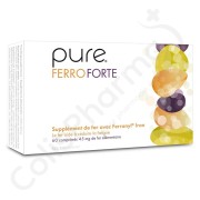 Pure Ferro Forte - 60 comprimés - ColisPharma