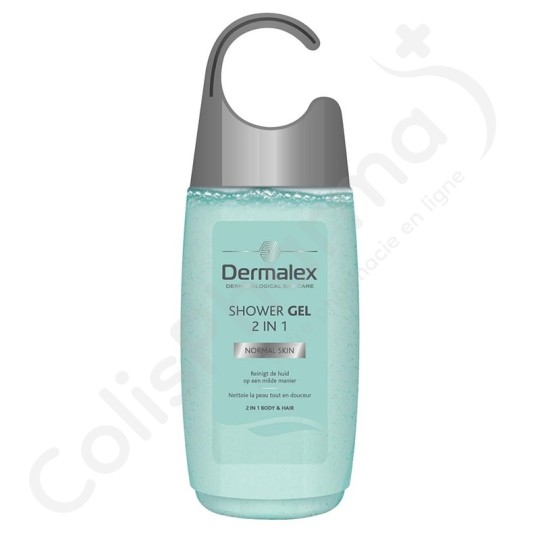 Dermalex Gel Douche 2 en 1 - 250 ml - ColisPharma