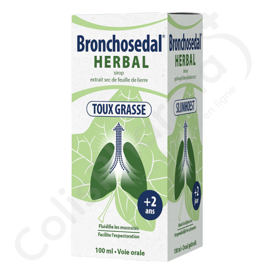 Bronchosedal Herbal Toux Grasse - Sirop 100 ml - ColisPharma