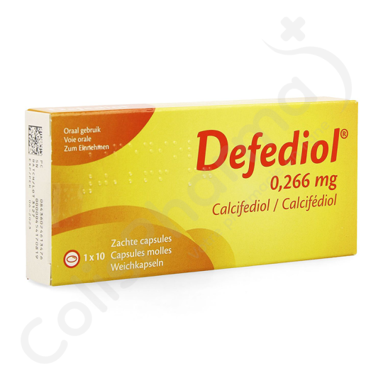 Defediol 0,266 mg - 10 capsules